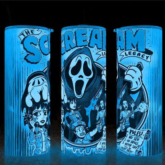 Handmade | Dining | Glow In The Dark The Scream Legacy Ghostface ...